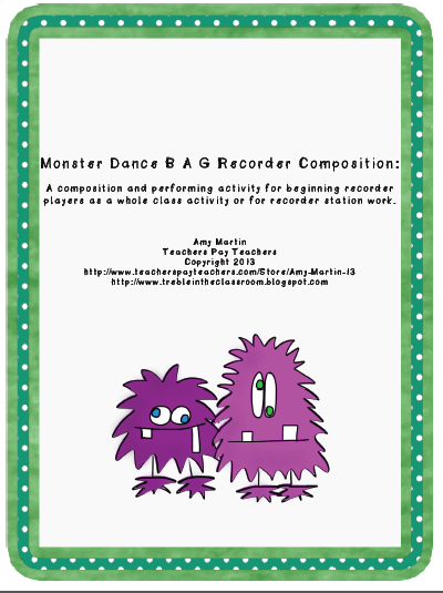 Treble in the Classroom: Monster B A G Recorder Stations