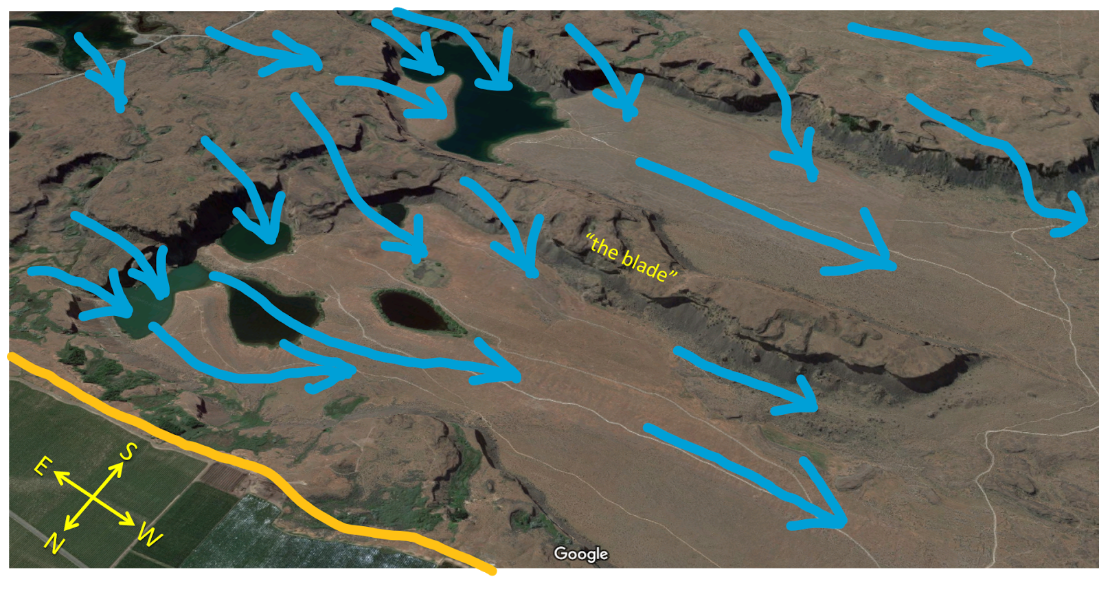 Potholes Coulee - What Happened There?