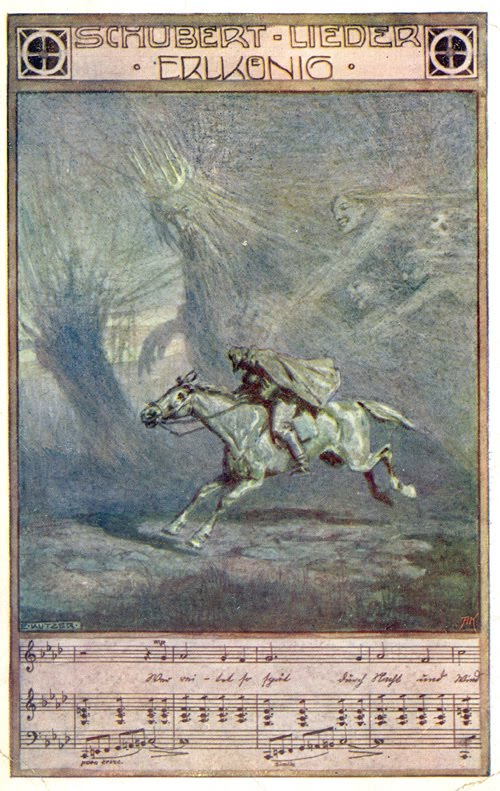 Lieder: Goethe y Schubert La biblioteca verde 3 ("DER ERLKÖNIG")