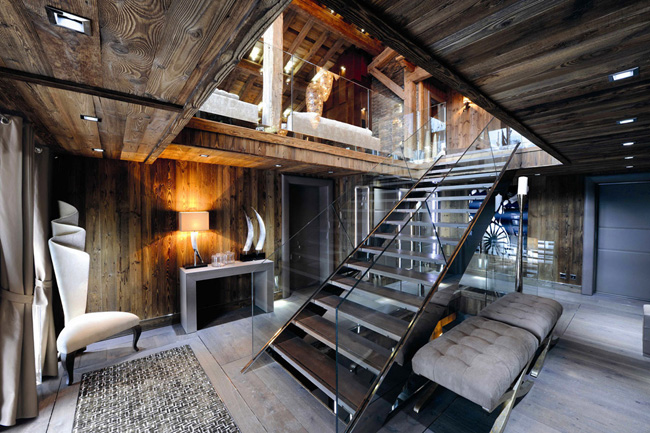 ESTILO RUSTICO: Chalet en los Alpes