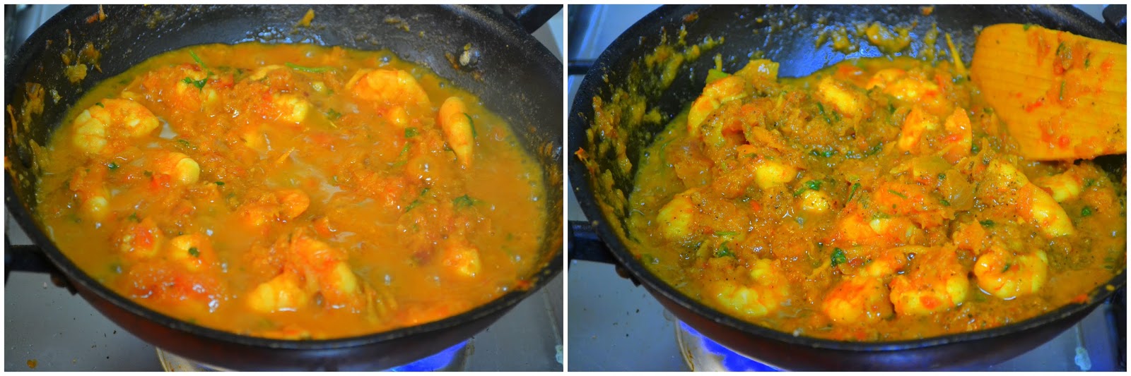 KADAI PRAWN - SHRIMP RECIPE / PRAWNS KADAI / JHINGA CURRY / PRAWN ...