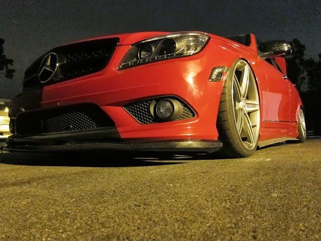 Flawless Fitment: Anh-tuan's 2009 Mercedes C300 - D2 Air Ride Install
