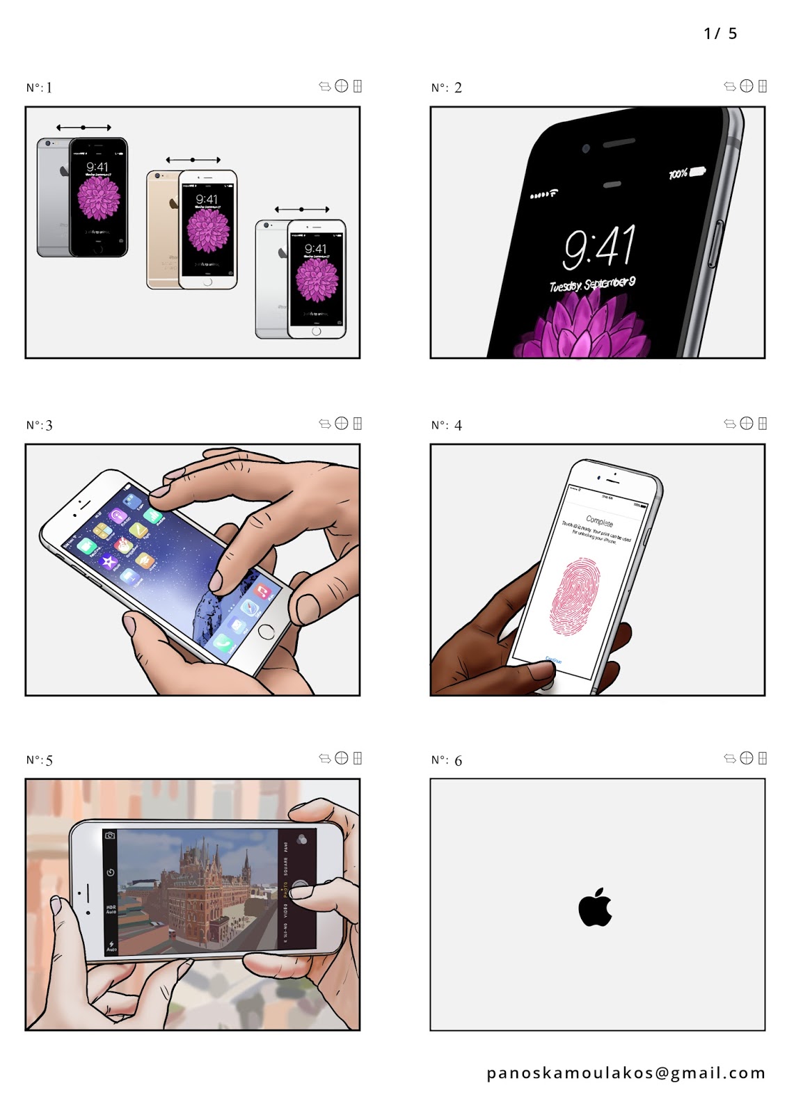 Tv Commercial Storyboard
