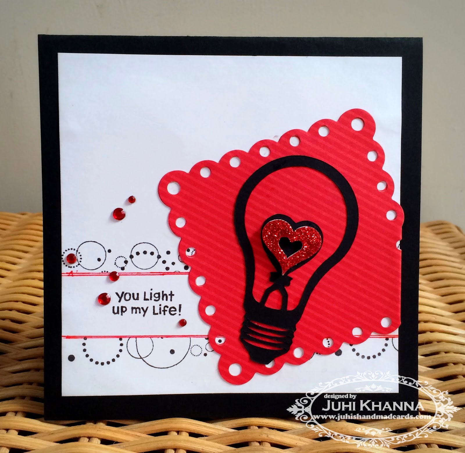 Juhi's Handmade Cards: You light up my life
