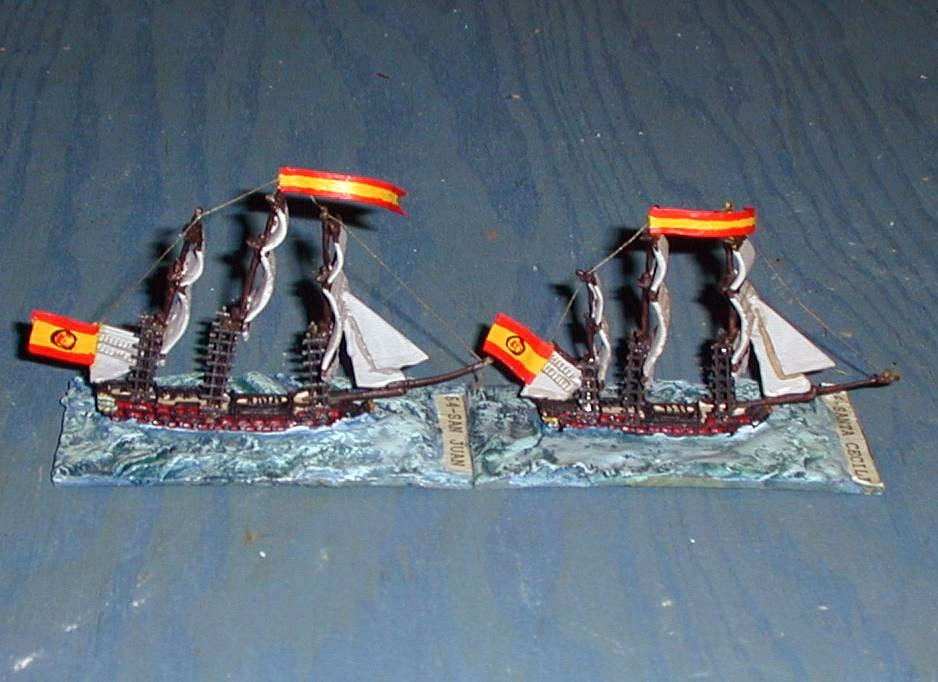 Blunders on the Danube: Napoleonic Sailing Ships - The Spanish