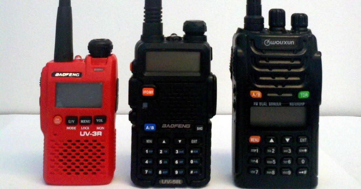 Brick O'Lore: Baofeng UV-5R: Size Comparison