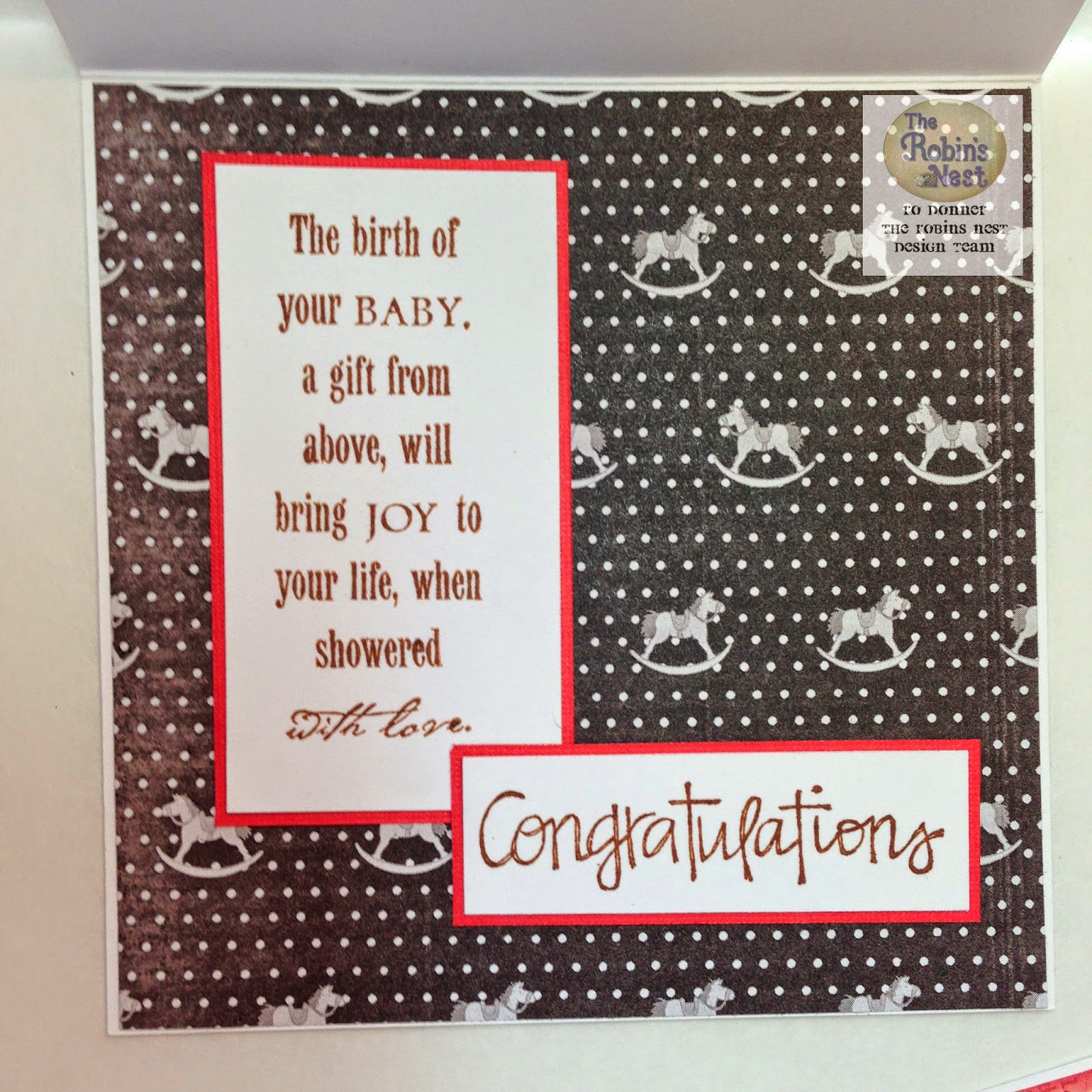 Toodle Noodle Creative: The Robin's Nest: Special Delivery