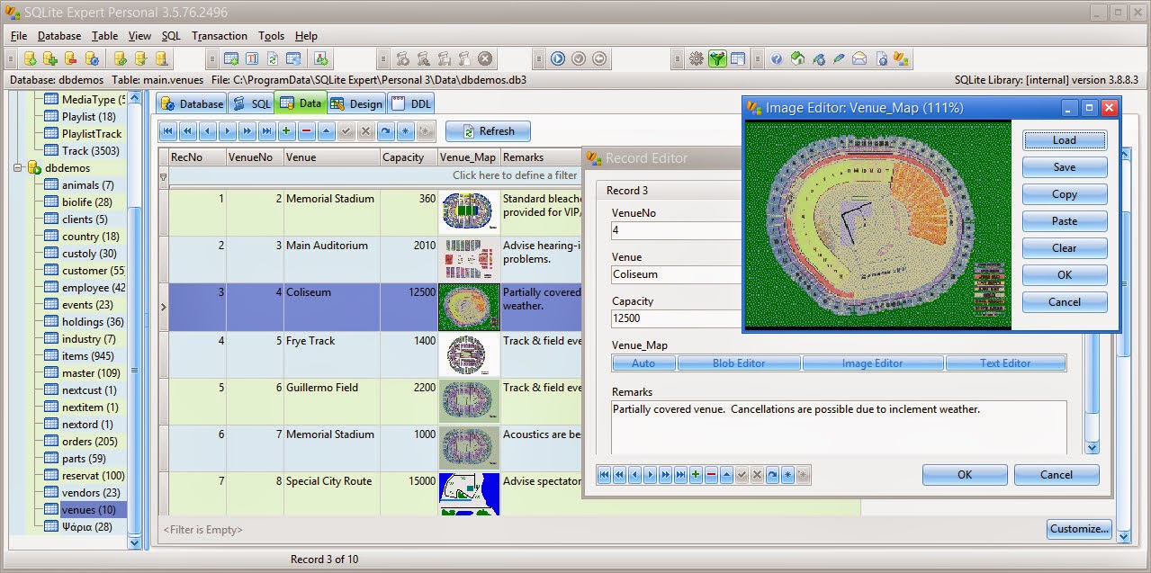 Using SQLite Expert to develop and administer SQLite3 databases ...