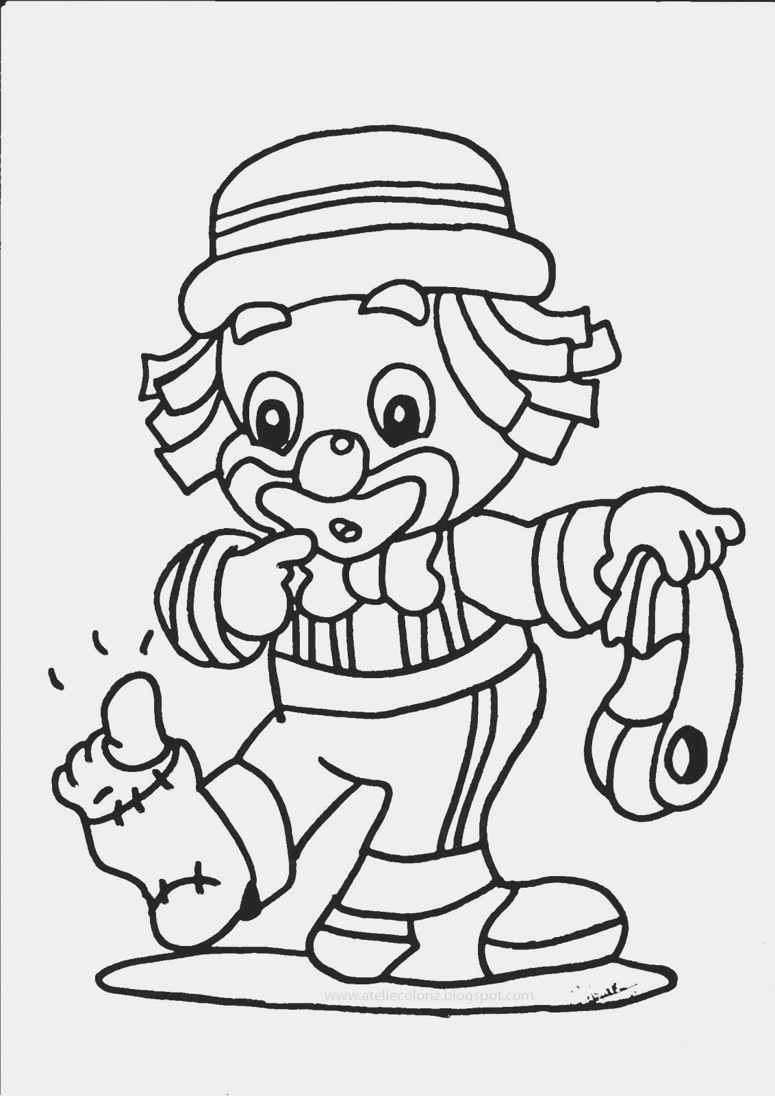 Desenho do Patati Patata para Colorir - Bibi Educadora