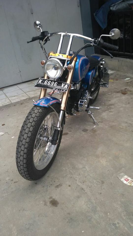 CLASSIC BIKERS SHOP: Honda Tiger Custom 200 cc Hanya 28 juta