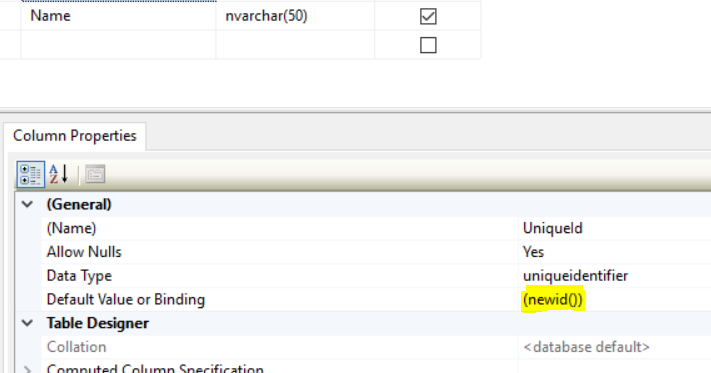 Dynamics 365 Customer Engagement: Autogenerate GUID in SQL Table