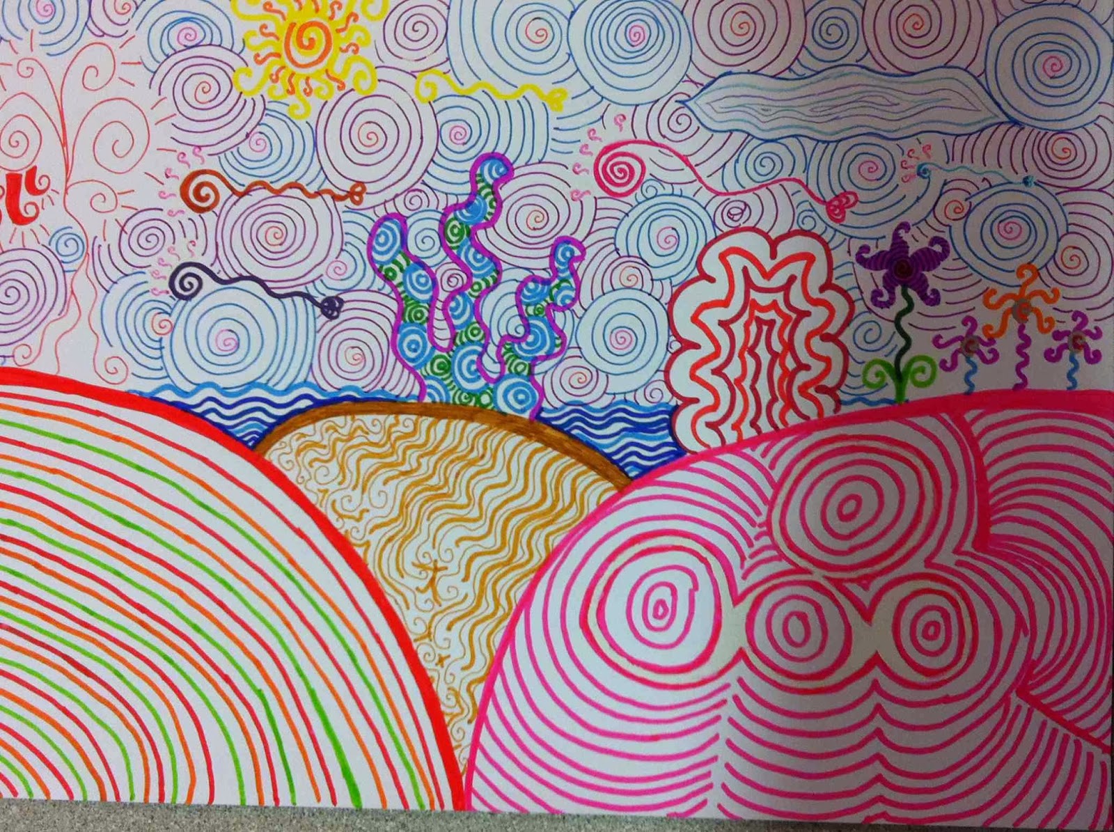 Imagenes de paisaje con lineas - Imagui