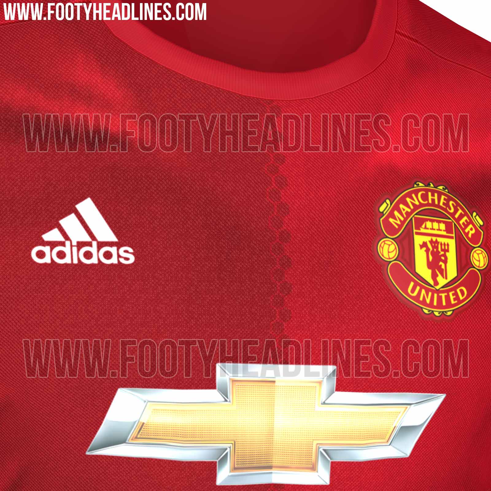 Manchester United 16-17 Home Kit Leaked ~ Muhamad Arie Prananda