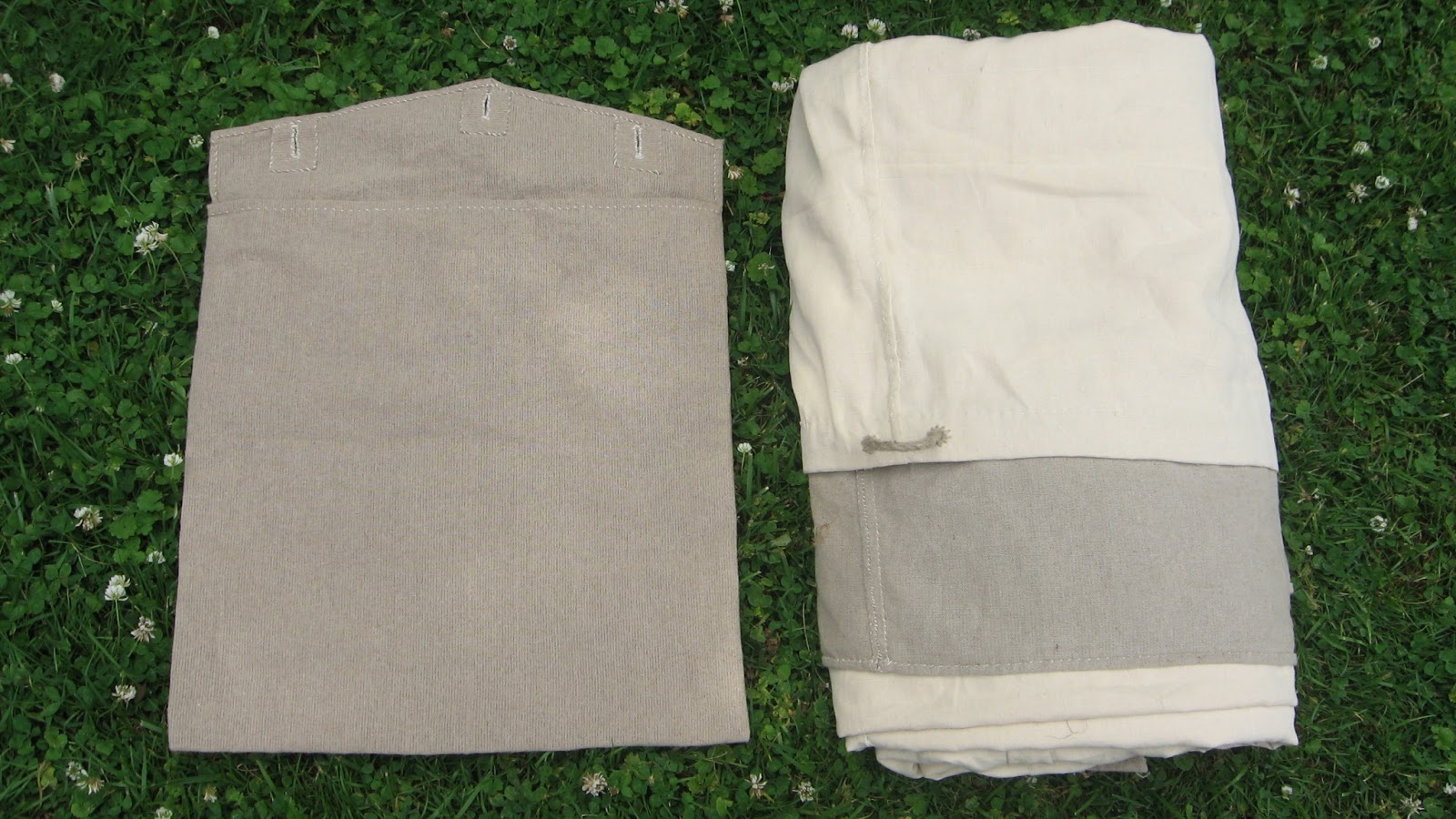 Ran Away From The Subscriber: Making Washington's Tent, Week III: Knapsacks