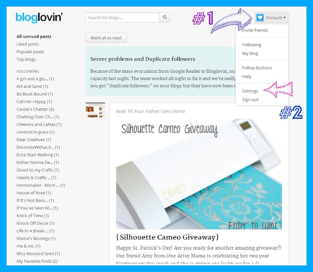 Crafty in Crosby: How to Enable Pinning from Bloglovin'