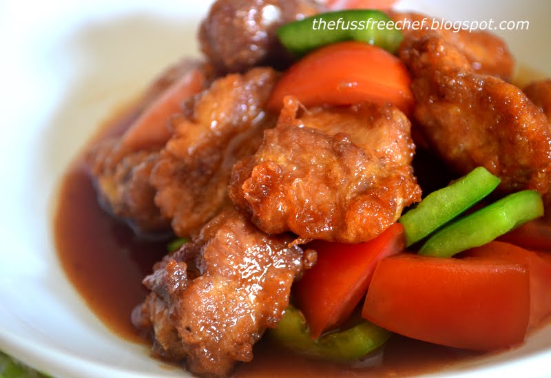 the FUSS FREE chef: Peking Style Jing Dou Spare Ribs