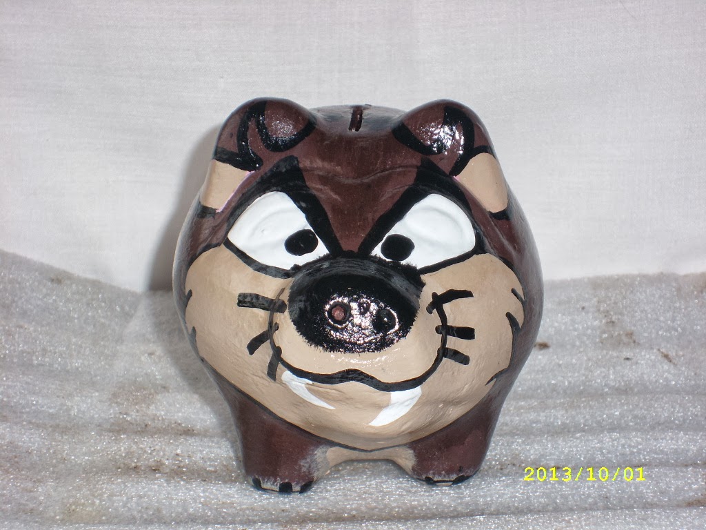 Marrano Pintado de "Tazmania" - Mega Marranos pintados