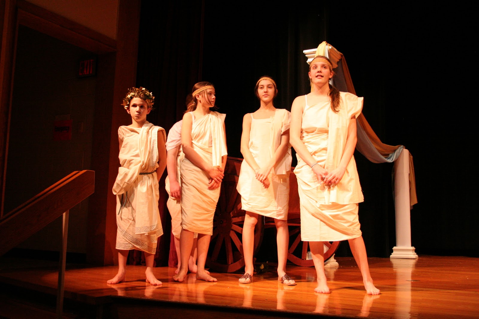 "Circus Olympus" ... Greek Theatre!: Perseus & Medusa Production Photos