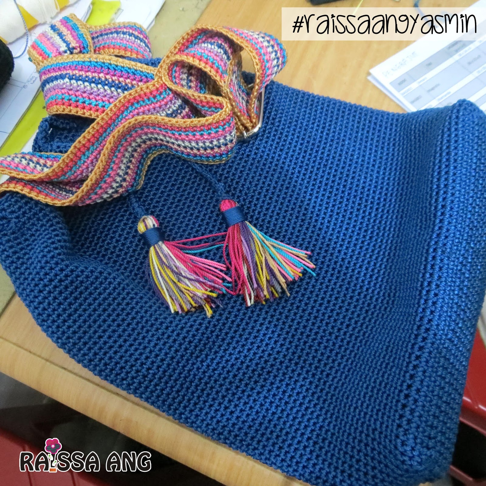 Raissa Ang | specialist rajutan | ready stock bros rajut: Tas rajut ...