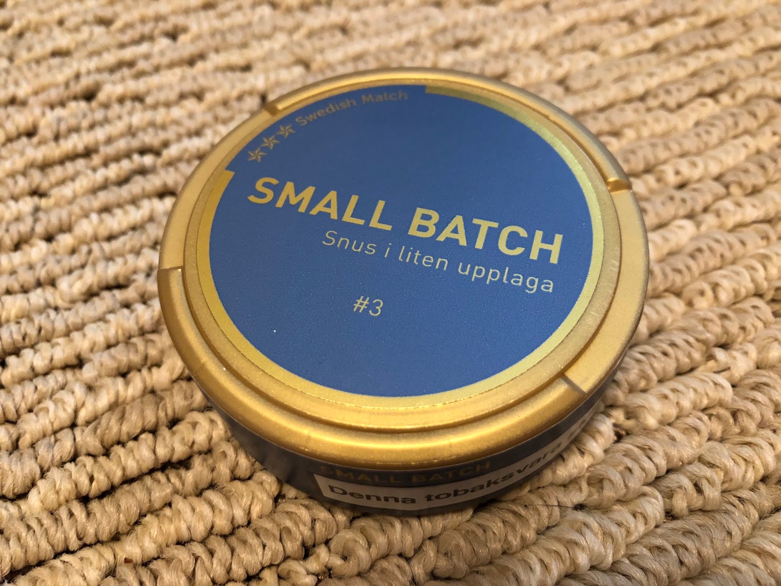 Small Batch #3 (Apple Mint) - Review. 4 May 2018.