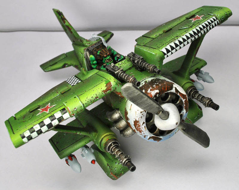 Battleground Hobbies: Warhammer 40k: Da Green Baron Fighta Bomma