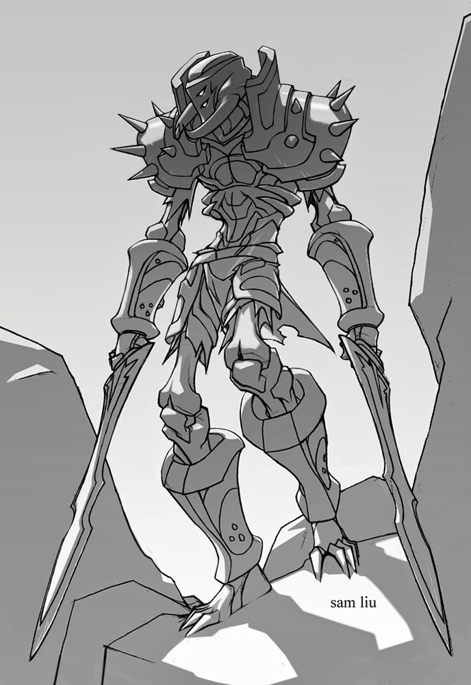 -drawangry: Undead Warrior