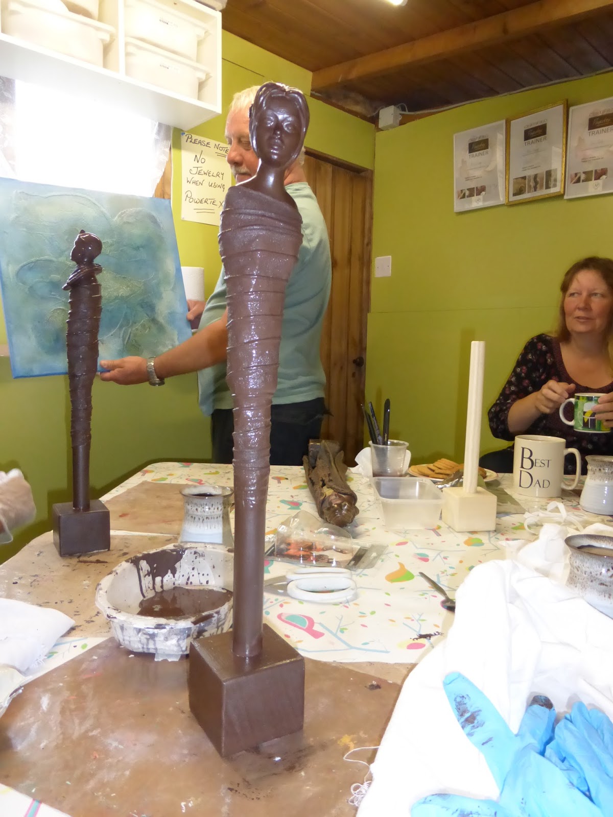 Felix the Crafty Cat: Powertex Figure Workshop.