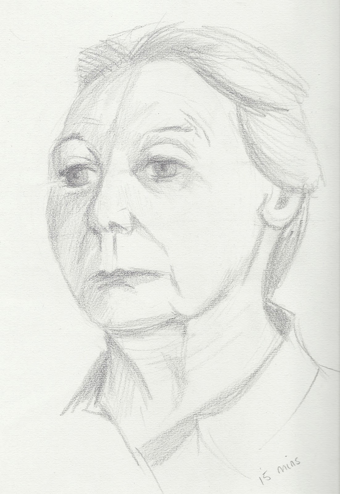 Kim's Advanced Observational Drawing: Week 11 - Figure Drawing Facial ...