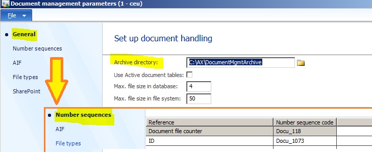 Dynamics 365: Learn in doing: Document management in AX 2012