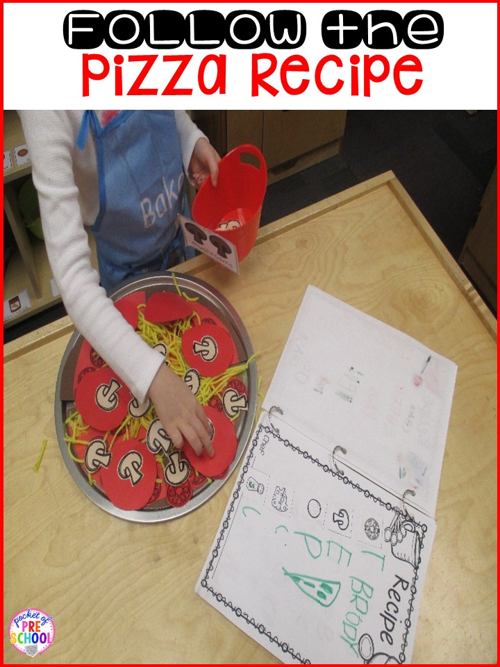 Pizza Restaurant Dramatic Play - Pocket of Preschool
