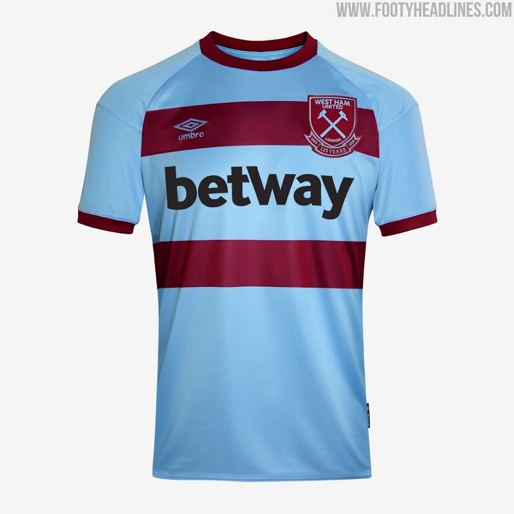 West Ham United 20-21 Away Kit Released - 125th Anniversary - Footy ...
