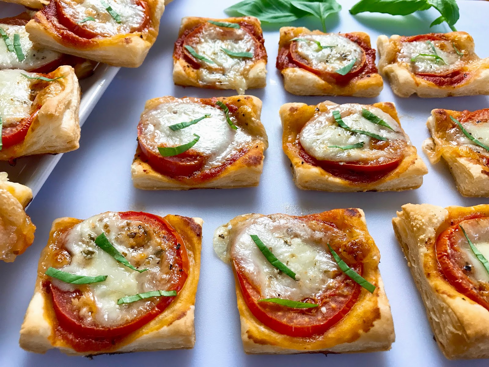 Margherita Pizza Squares