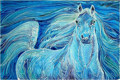 Eye of the Beholder...: Design: Batik Art