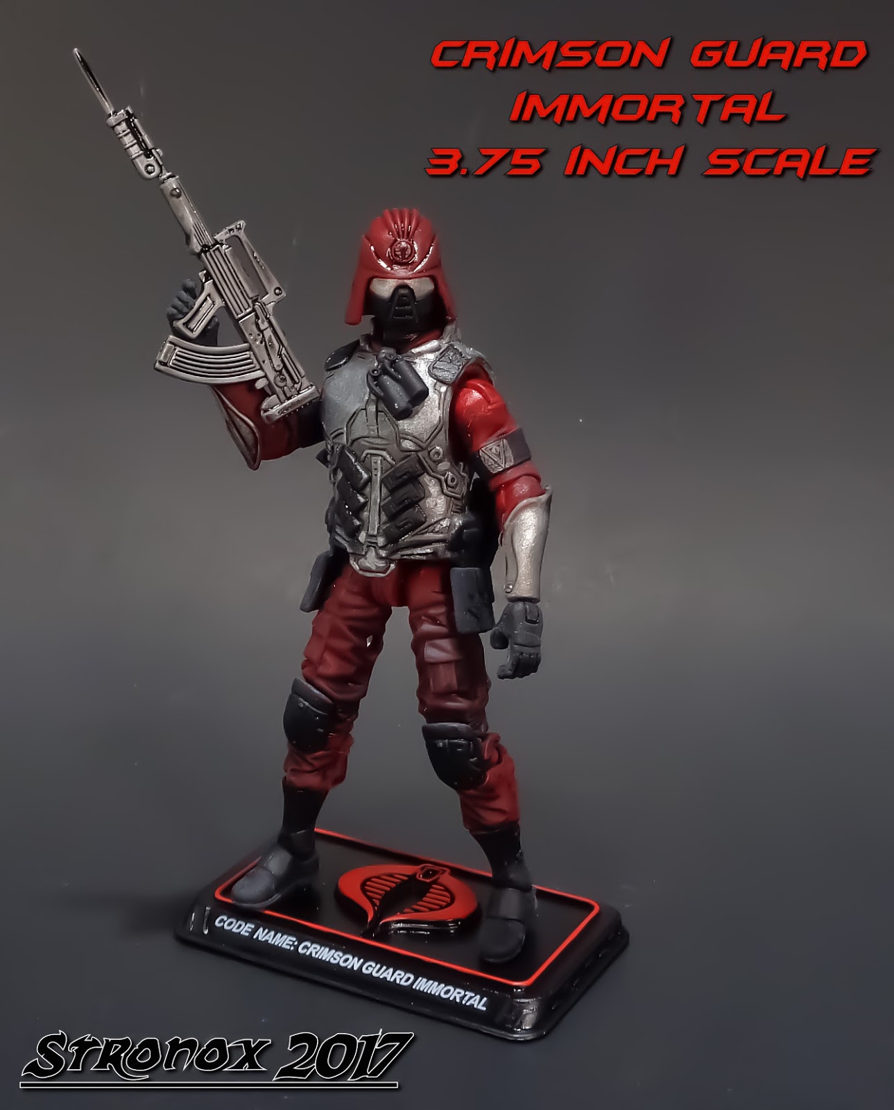 Stronox Custom Figures: GI Joe: Crimson Guard Immortal