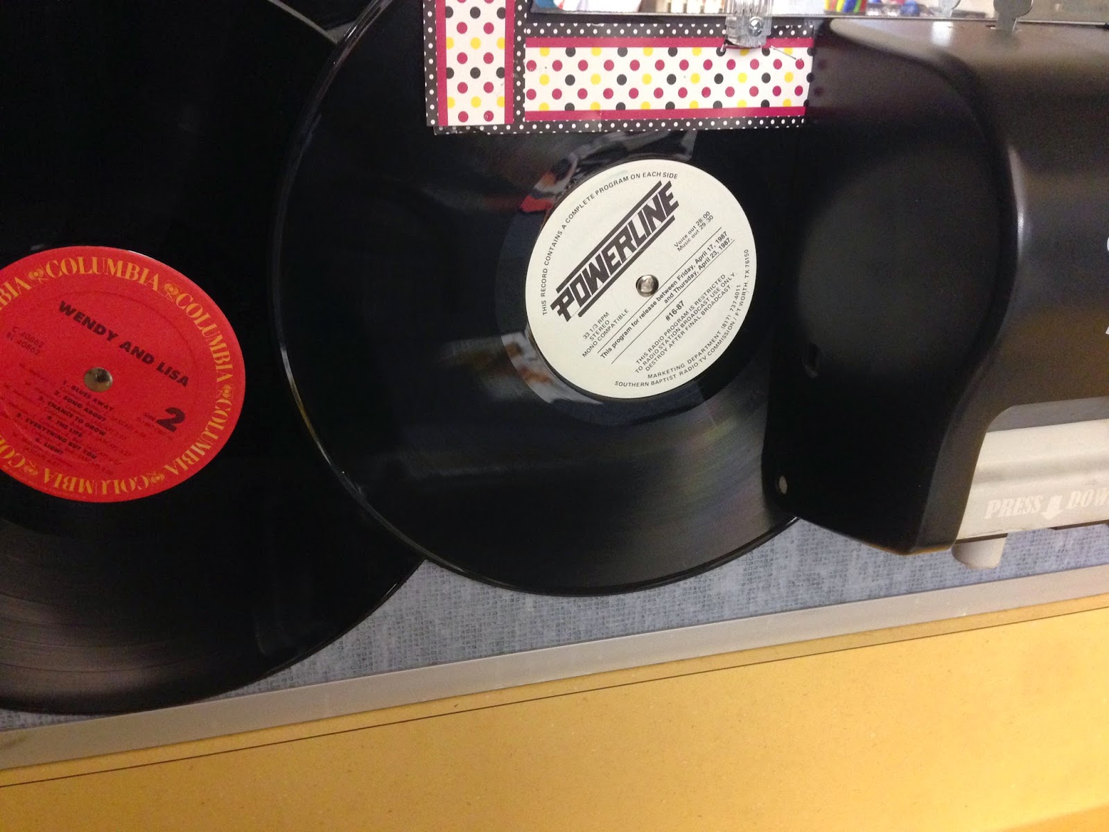 Music with Ms. Ulrich: Music Bulletin Board with Old Records
