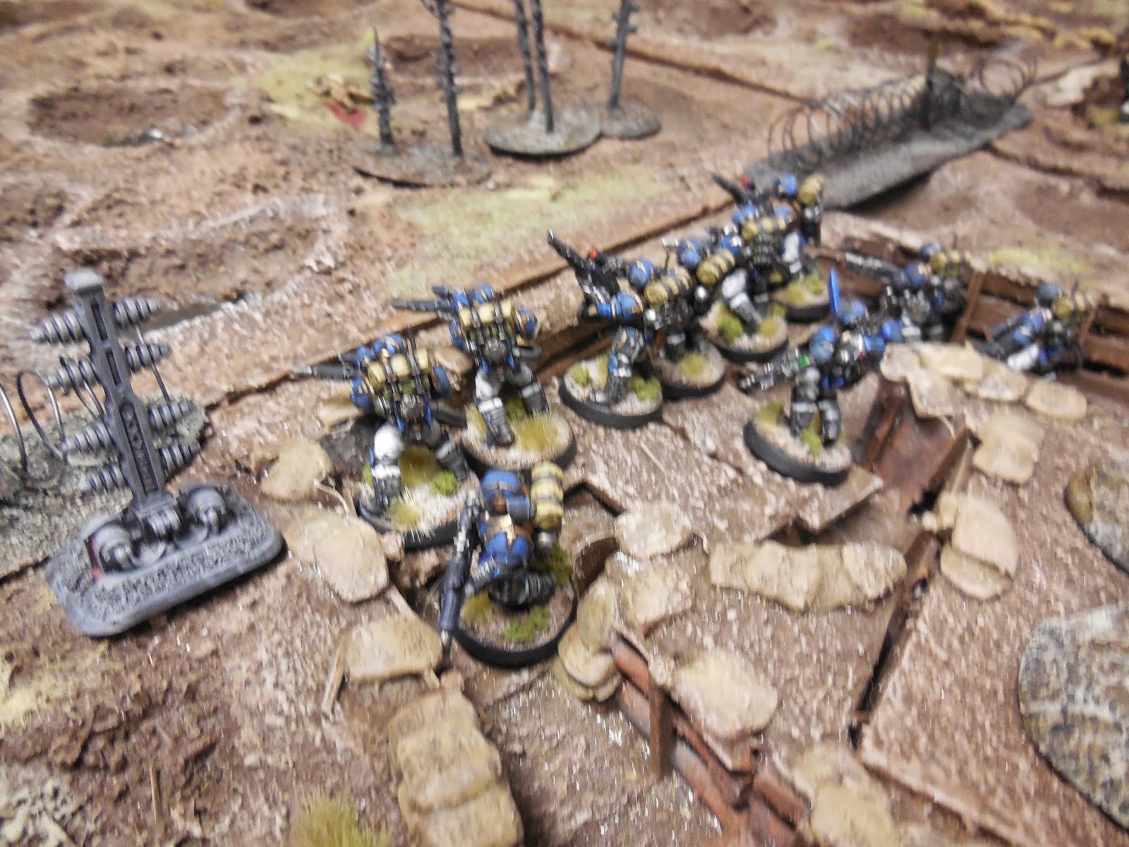 Fawcett Avenue Conscripts: Trench Warfare - 40K Style!