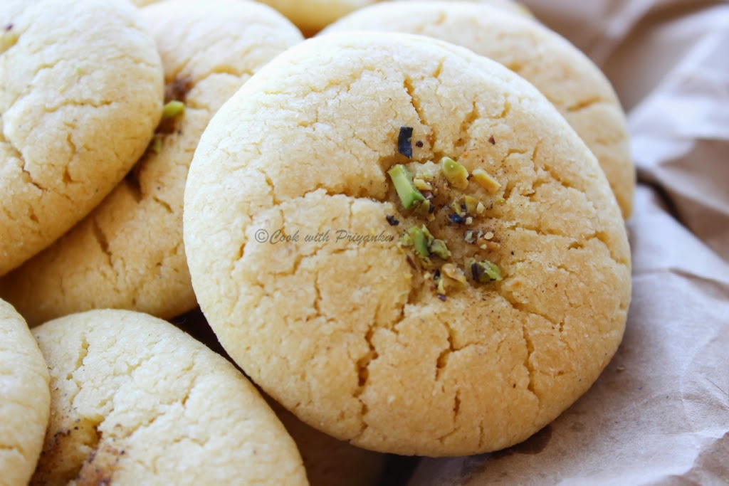 Cook with Priyanka: Nankhatai/Indian Cookies (Eggless)