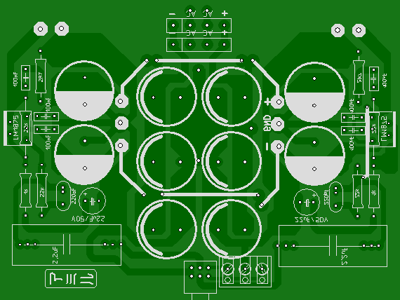 DIY ELECTRONICS PROJECTS: Gainclone PCB Layout