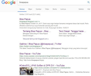 Menggunakan Rumus Penelusuran Google Agar Hasil Akurat - Bisa Papua