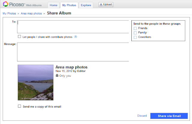 How to let another person load pictures to your Picasa-web-album ...