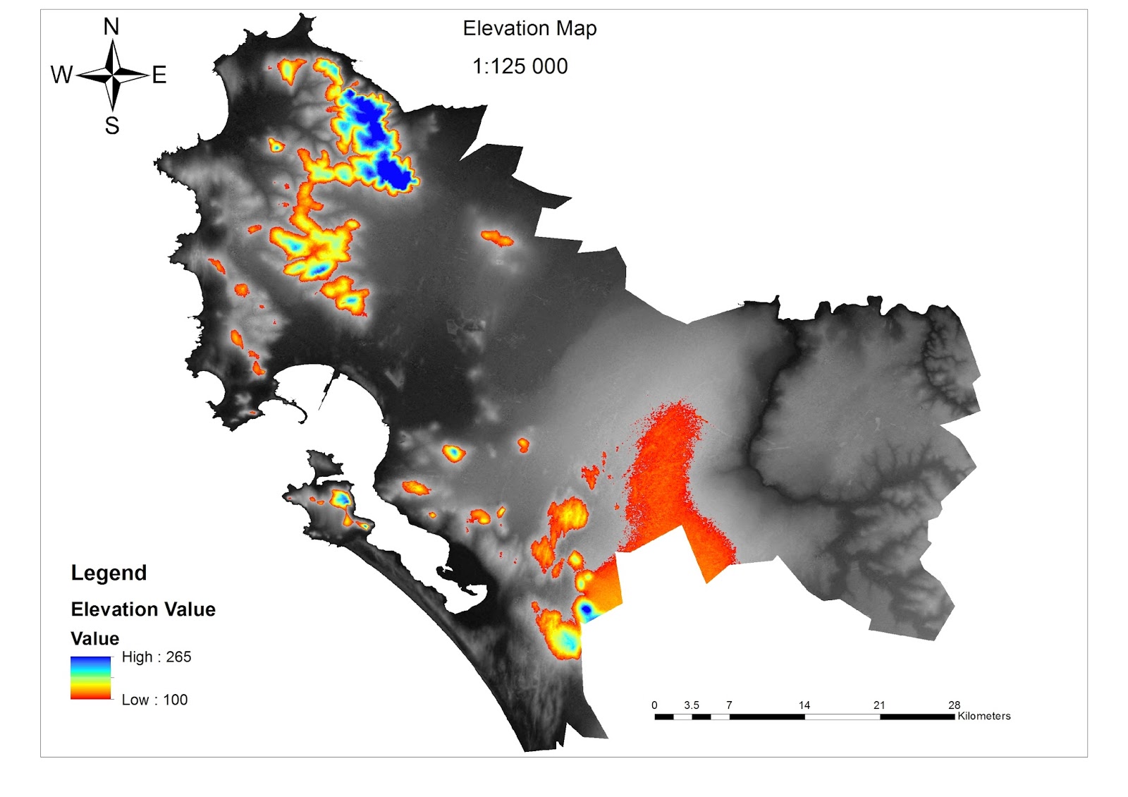 GIS Project 2016: Elevation Maps
