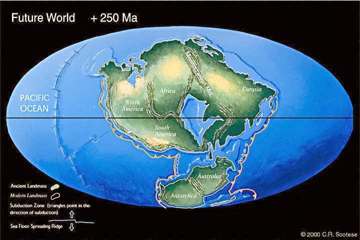 650 Million Years From The Age of Continents In Just One Minute - Nail ...
