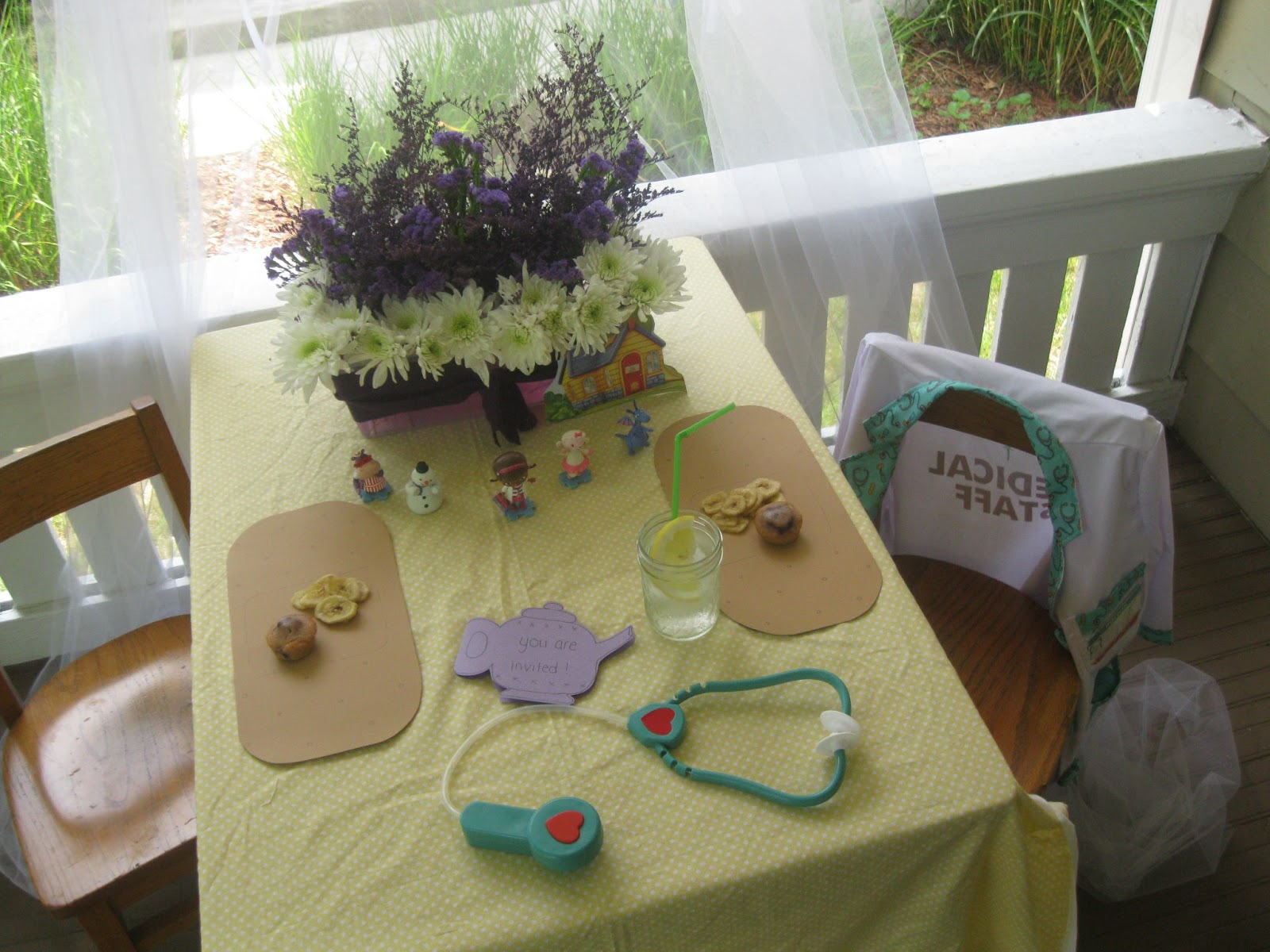 Whimsical Ways Doc Mcstuffins Tea Party