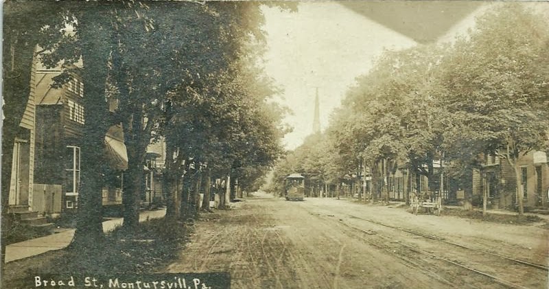 Papergreat: Four old postcards from Montoursville, Pennsylvania