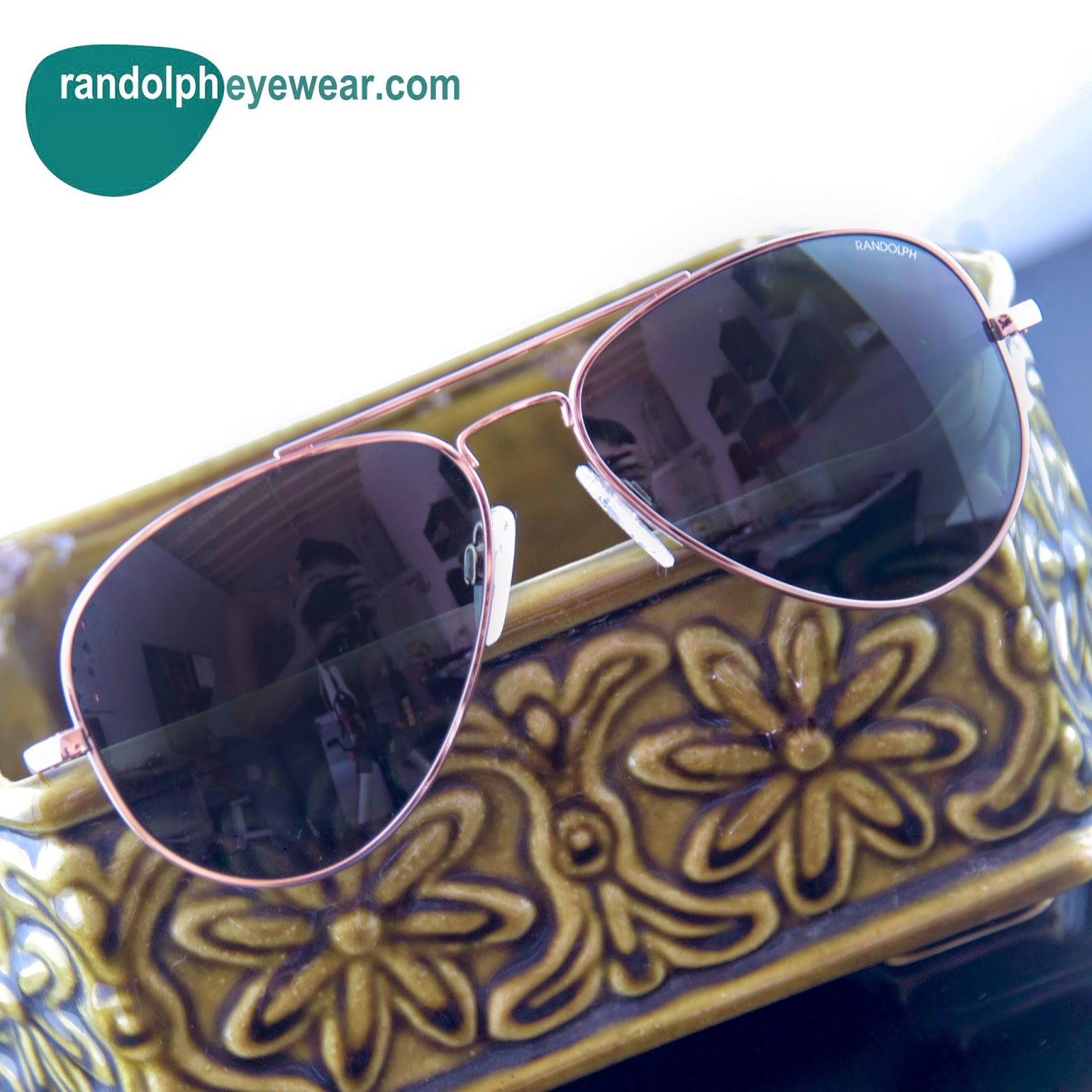 Randolph Eyewear: Randolph Eyewear Rose Gold