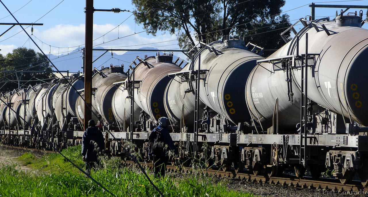 Trains and Railways in South Africa: 2012-08-01 Cement Train