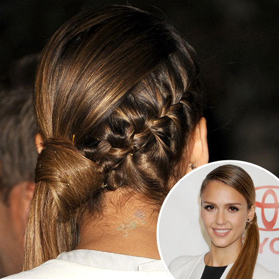 Orchid style: Jessica Alba coleta/trenza // Jessica Alba inspired ...