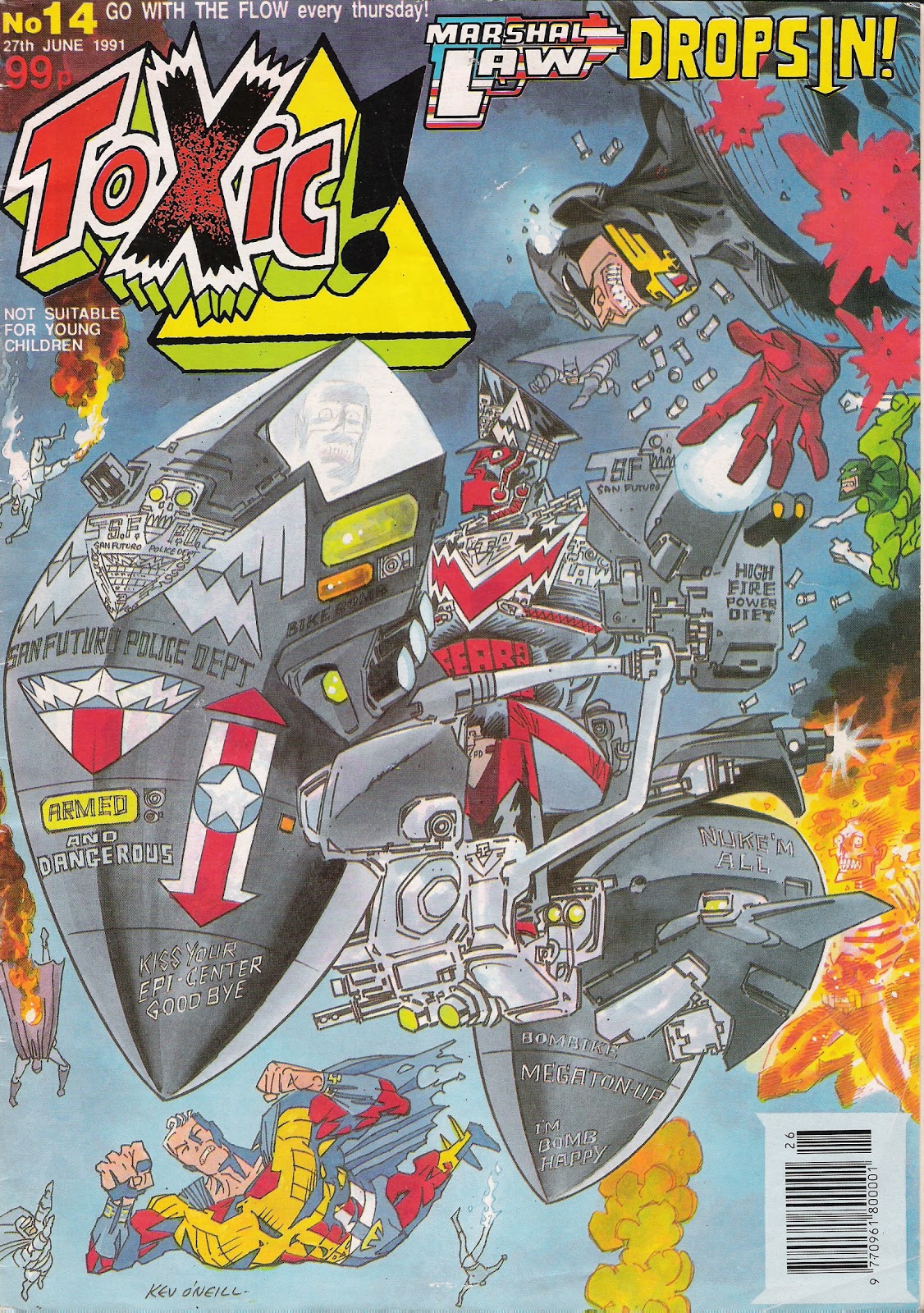 Marshal Law: Rites of Passage (Toxic! Magazine,1991)