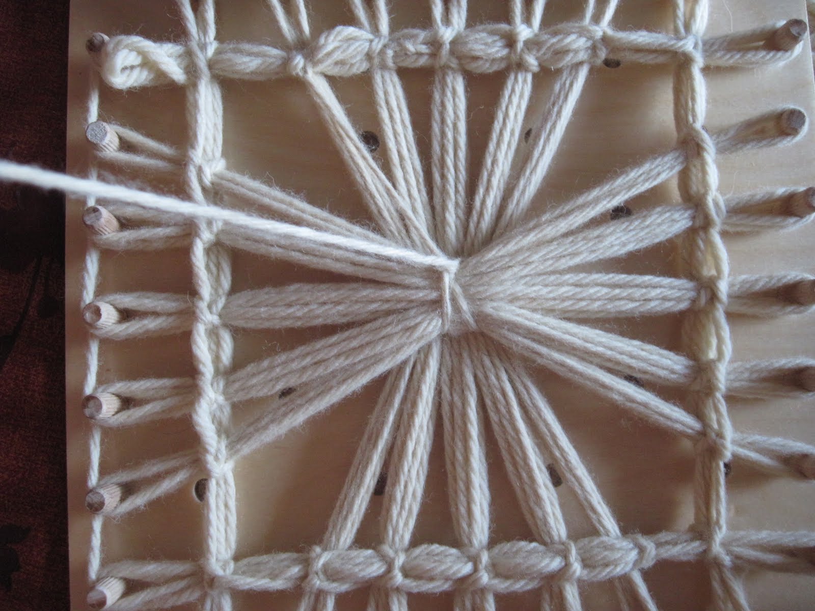 Le cose di Mys@.. Maglia, Uncinetto, Telaio, Tutorial e... : Il telaio ...