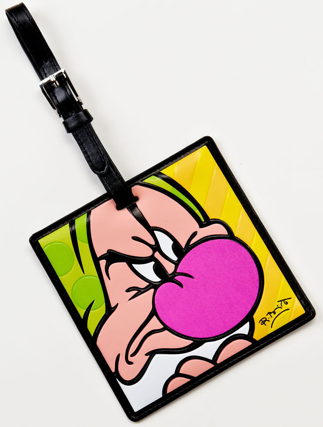 Filmic Light - Snow White Archive: Britto Grumpy Keychain and Luggage Tag